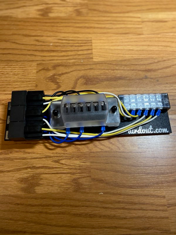 Race Car Fuse/ Relay Panel Block 3 Way – AirdOut