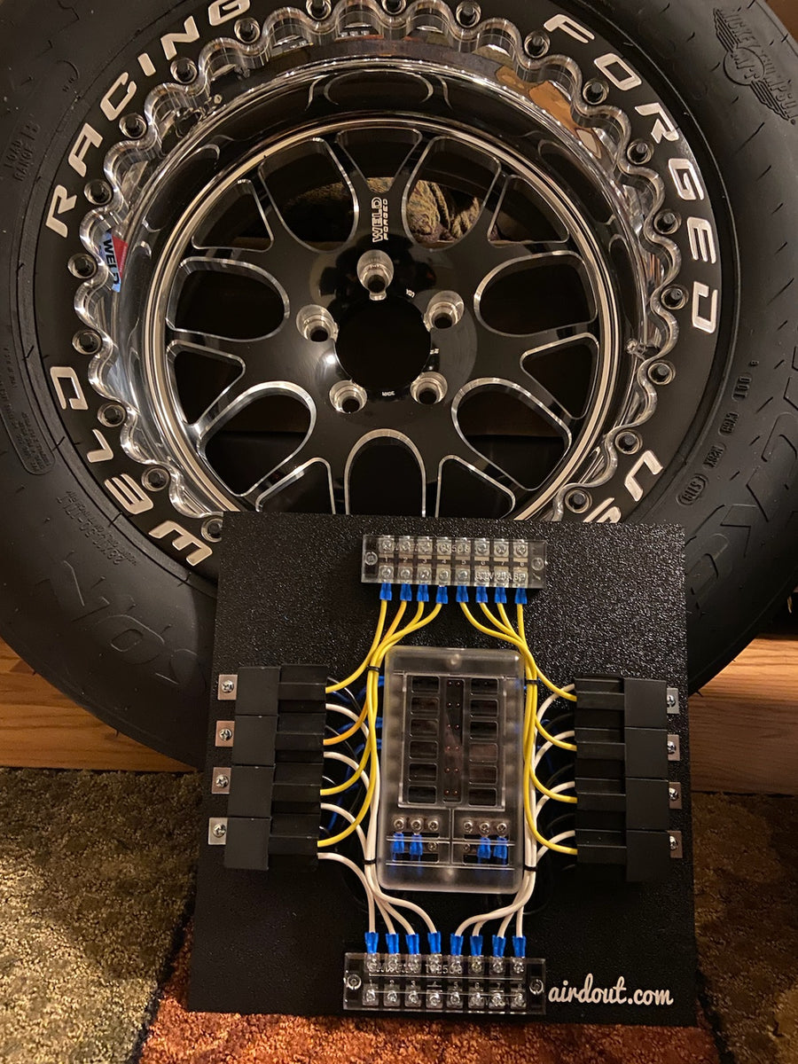 Race Car Fuse/ Relay Panel Block 8 Way – AirdOut